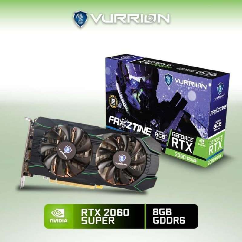 Jual VGA CARD / VGA NVIDIA VURRION RTX 2060SUPER 8GB GDDR6 256 BIT di ...