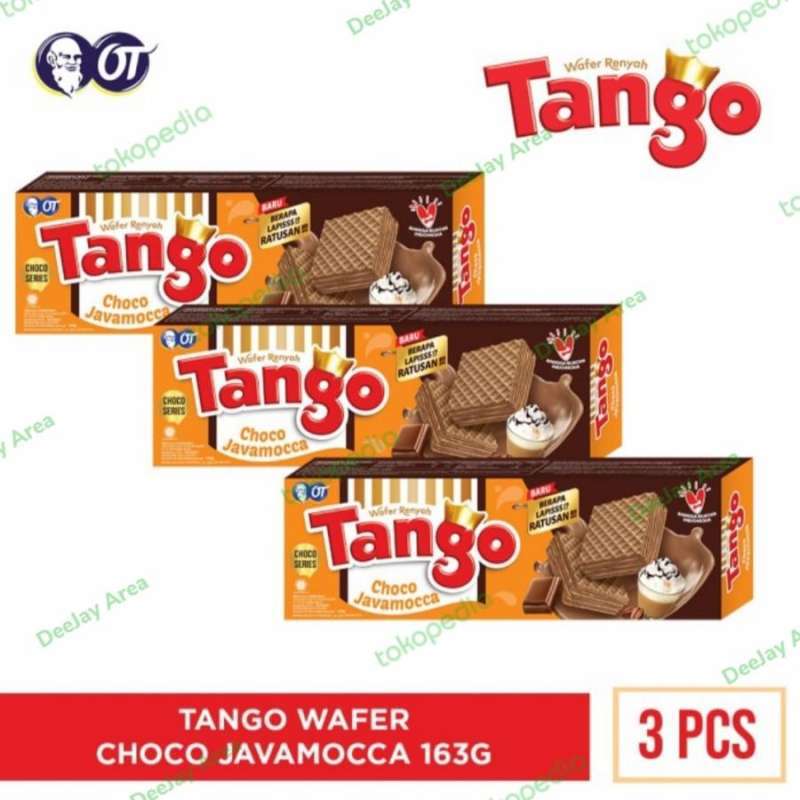 Jual WAFER TANGO CHOCO JAVAMOCHA JAVAMOCCA 163GR di Seller Deejay Area ...
