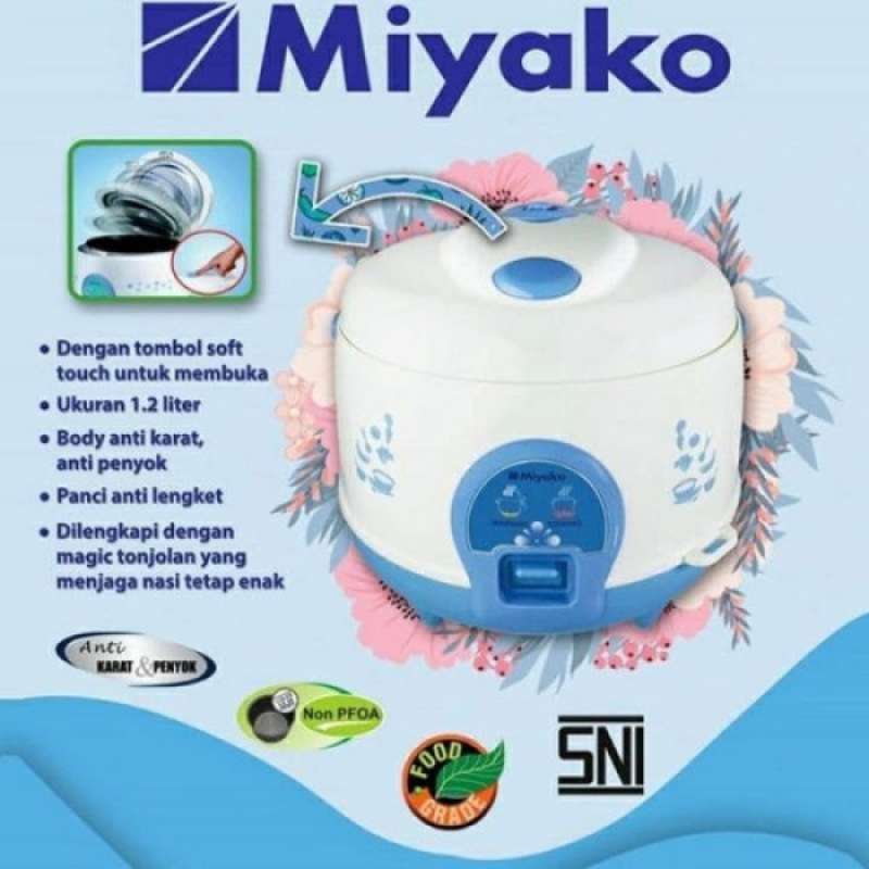 Promo Rice Cooker Magicom Magic Warmer Plus Miyako MCM-512C Diskon 39% ...
