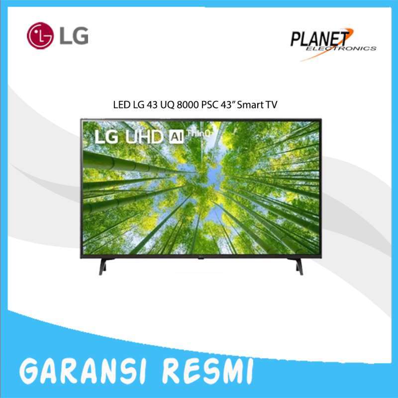 Jual LED TV LG 43inch 43 UQ 8000 PSC Smart TV di Seller planetelectronicsukabumi - Kota Sukabumi ...