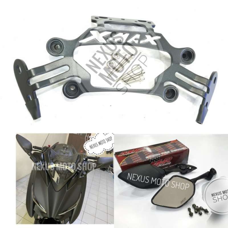 Jual Braket Spion R25 Xmax Spion Mhr R25 Xmax Breket Serpo Xmax Spion ...