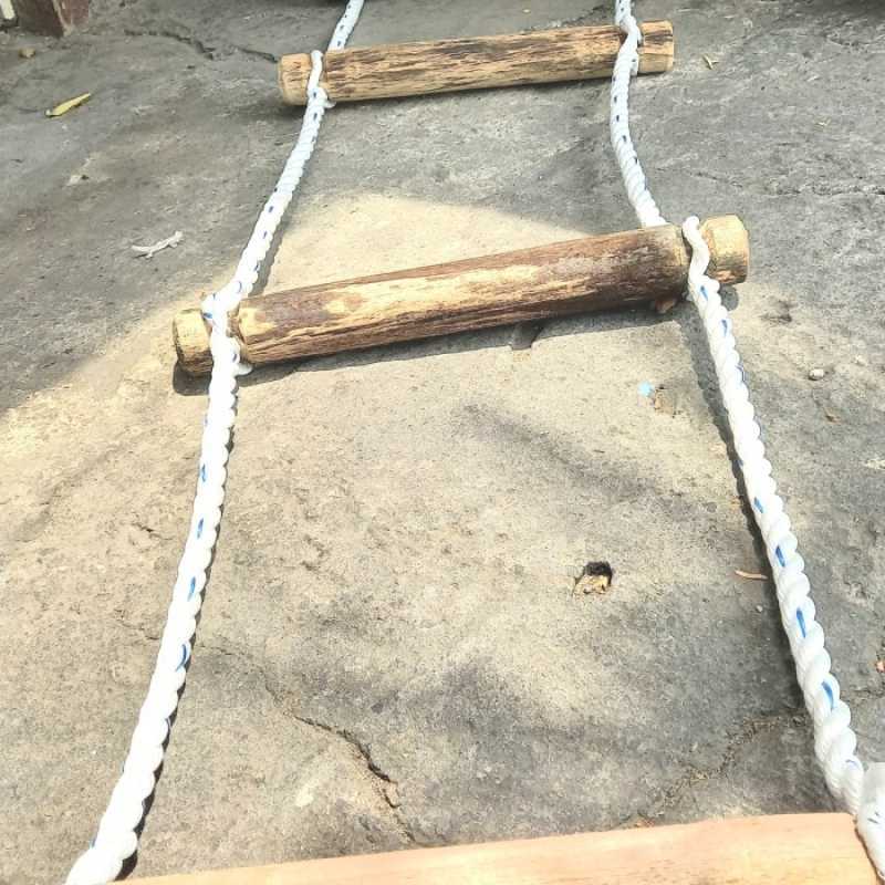 Promo Tangga Monyet Tangga Gantung Proyek Outbound Meteran Diskon 23% ...