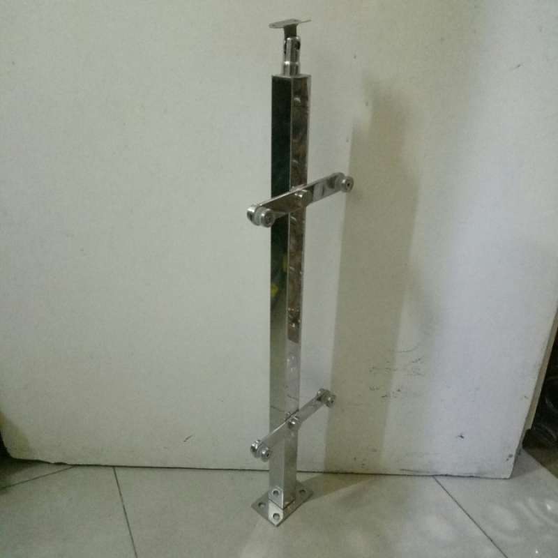 Promo Railing Tangga Kaca Stainless Diskon 23% Di Seller Buildingtool ...