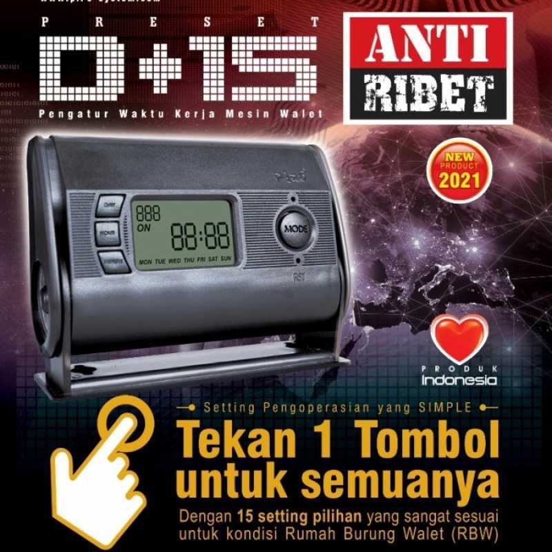 Jual Timer Piro PRESET digital 12V dengan 15 Auto Program di Seller ...