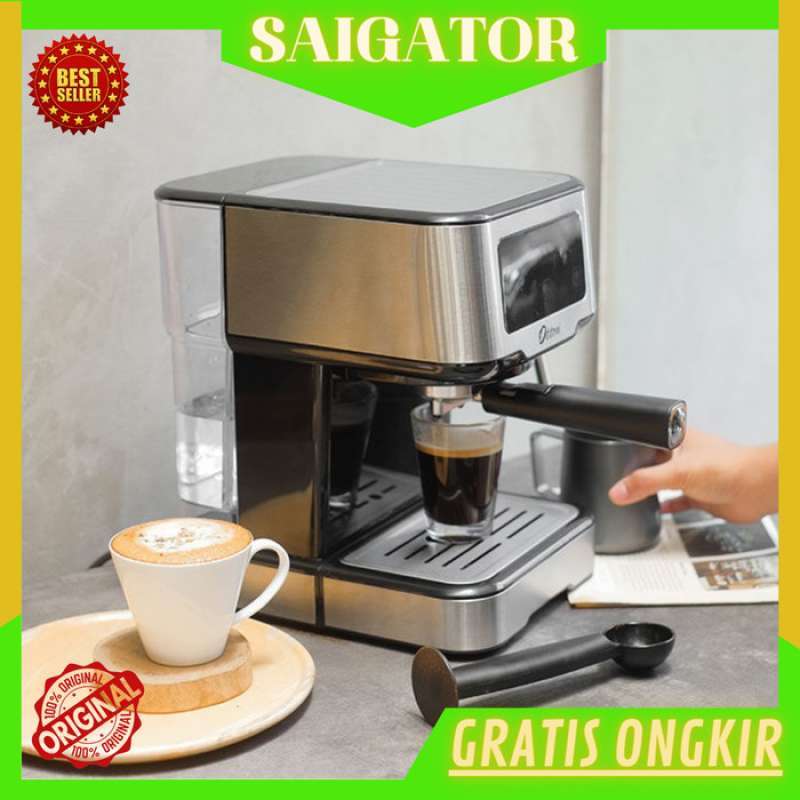 Jual Mesin Kopi Espresso 15 Bar Dengan Layar Sentuh/ otomatis coffe maker di Seller Smartans ...