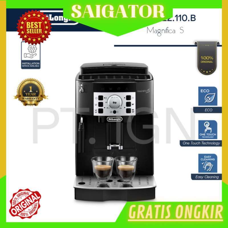 Jual Mesin Kopi Otomatis Merk DeLonghi ECAM22.110.B Magnifica Coffee ...