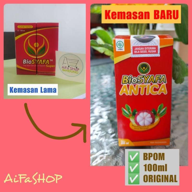 Jual Biosyafa Super G14 Probiotik Siklus Nutrisi Herbal isi 100ml G 14 ...