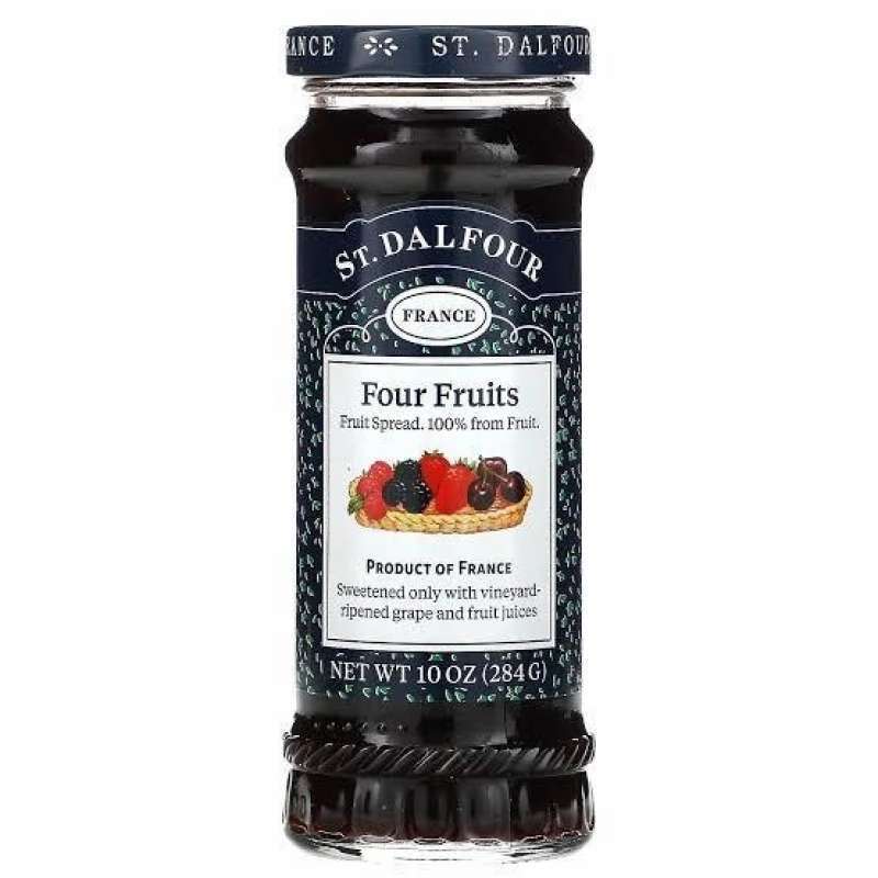 Jual St. Dalfour Four Fruit Jam 284gr Jar Di Seller Ranch Market ...
