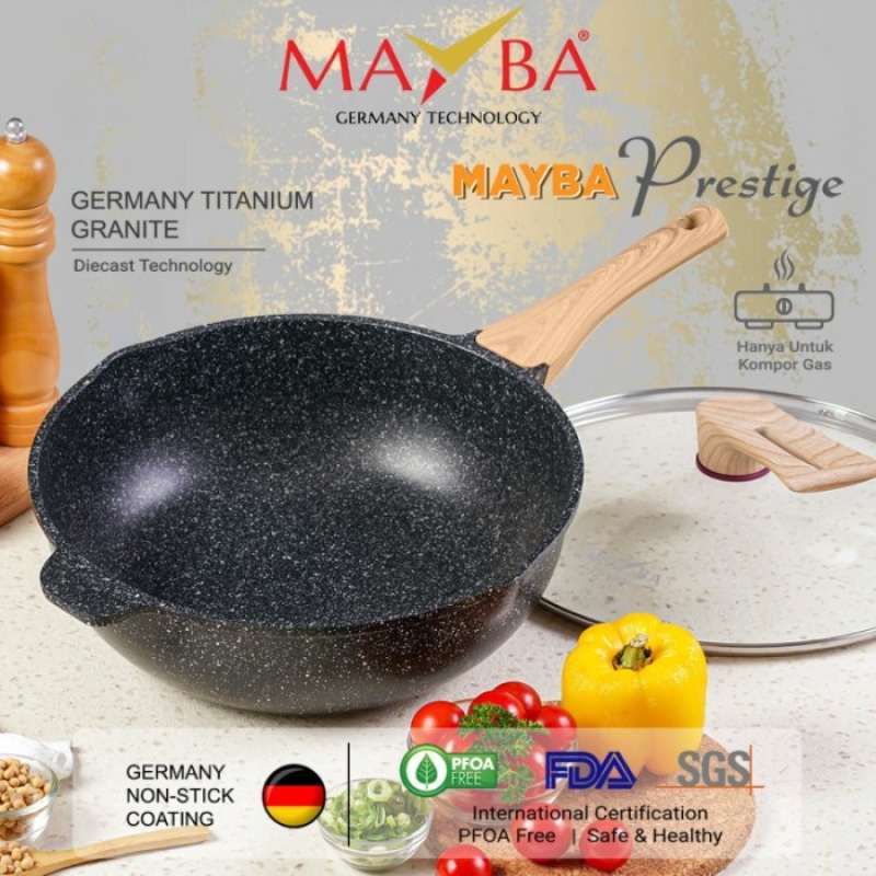 Jual DEEP FRYER PANCI MOEGEN 30 CM Bahan Granite diatas marble di ...