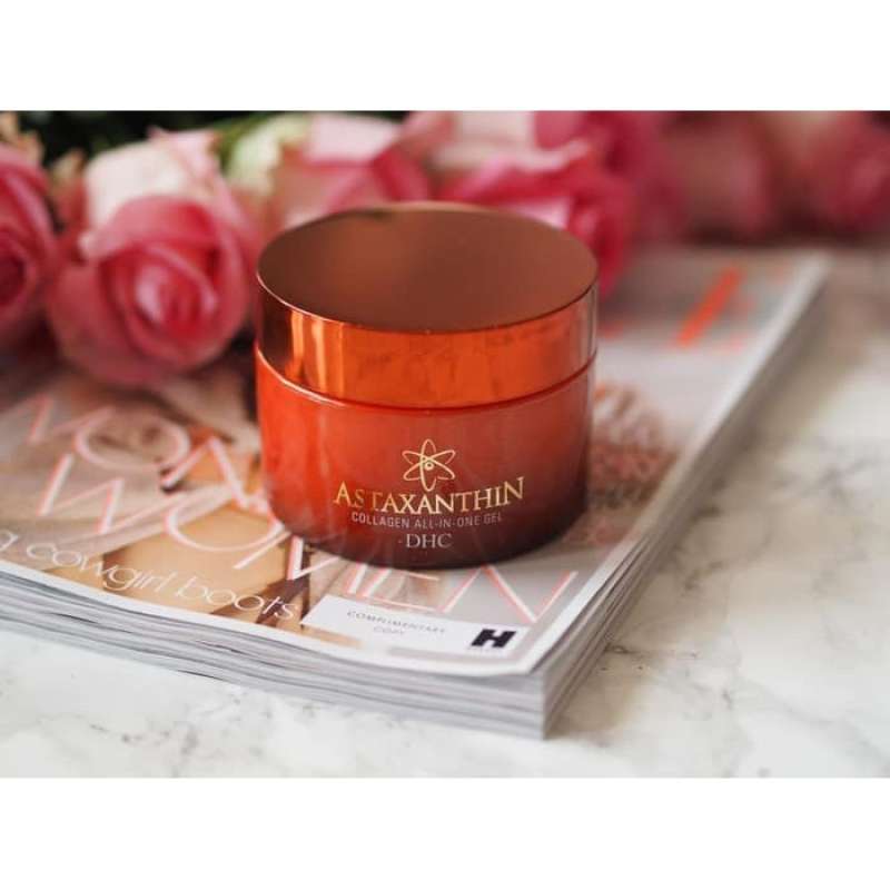 Jual (ORIGINAL) DHC Astaxanthin Collagen Face Cream 80g All-in-one Gel Moisturizer di Seller De ...