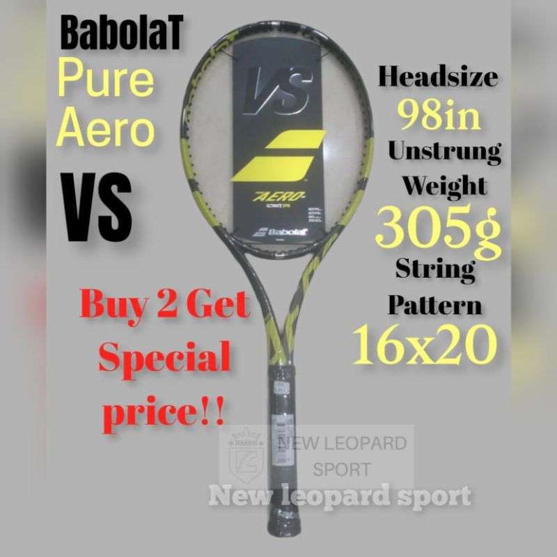 Jual Raket Tenis Babolat Pure Aero VS 2021 / Raket Tenis Babolat di ...