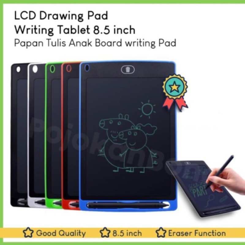 Promo Jual LCD Drawing Writing Tablet 8.5 inch Papan Tulis Anak Board ...
