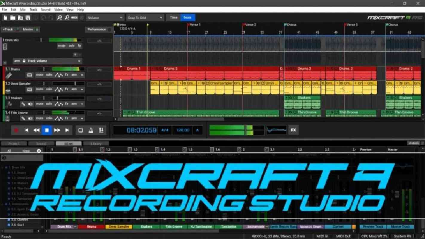 Jual Software Recording Original Acoustica Mixcraft 9 - Recording ...