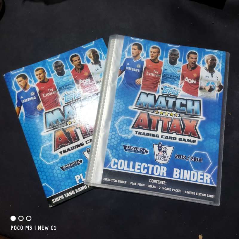Jual TOPPS MATCH ATTAX STARTER PACK COLLECTOR BINDER di Seller TABRIZZ ...
