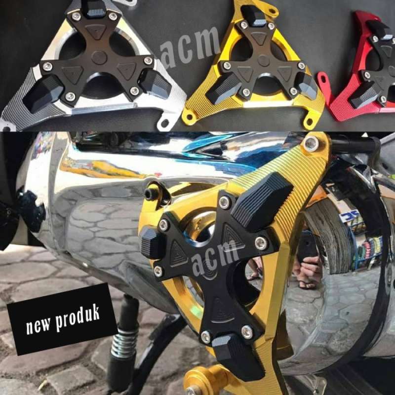 Jual New Cover Tutup Cnc Cvt Mesin Yamaha Nmax / Variasi Cvt Nmax New ...