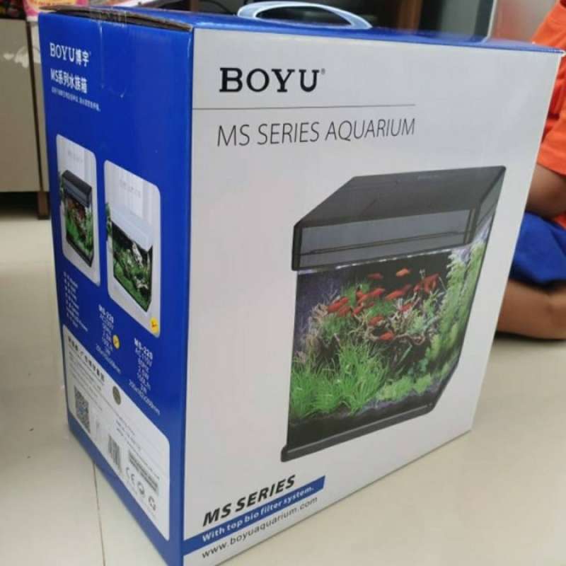 Promo Boyu Aquarium MS 22 Series Akuarium Diskon 23% di Seller Kamupet ...