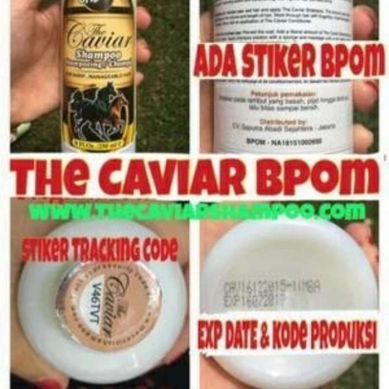 Jual Caviar Shampoo Bpom Original Penyubur Rambut Di Seller Cantik ...
