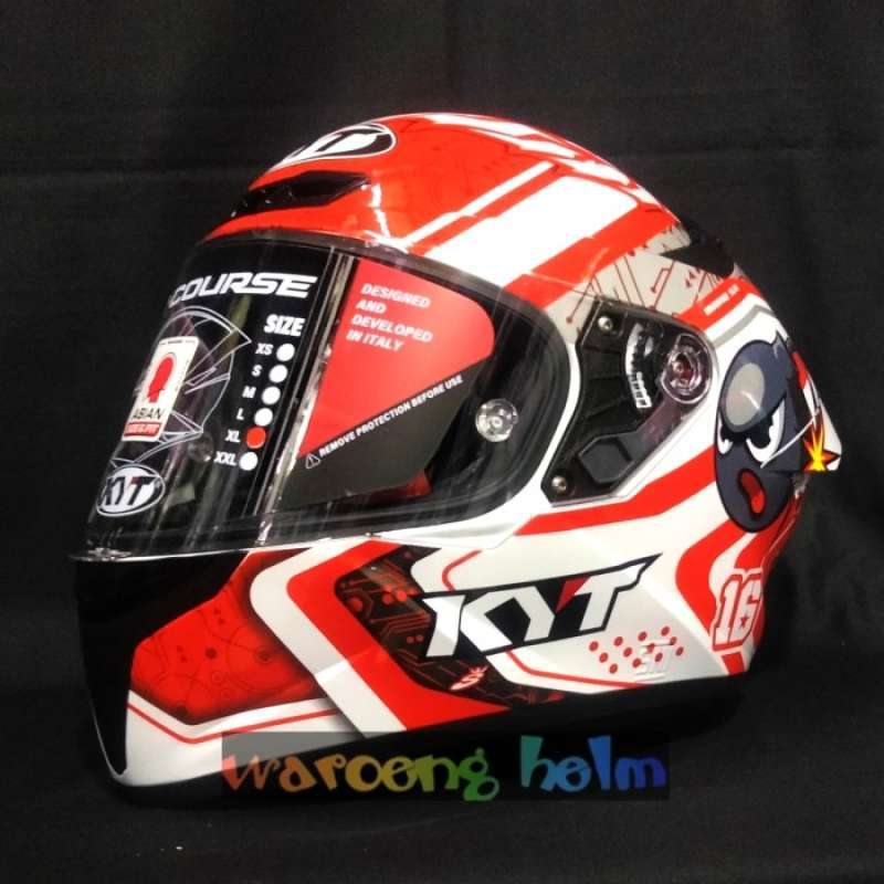 Promo HELM KYT TT COURSE MARIO Diskon 23% di Seller Cintamotormu - Duri ...