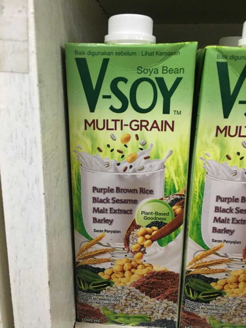 Jual v soy multi grain 1 liter di Seller Mrbenshope - Madras Hulu, Kota ...