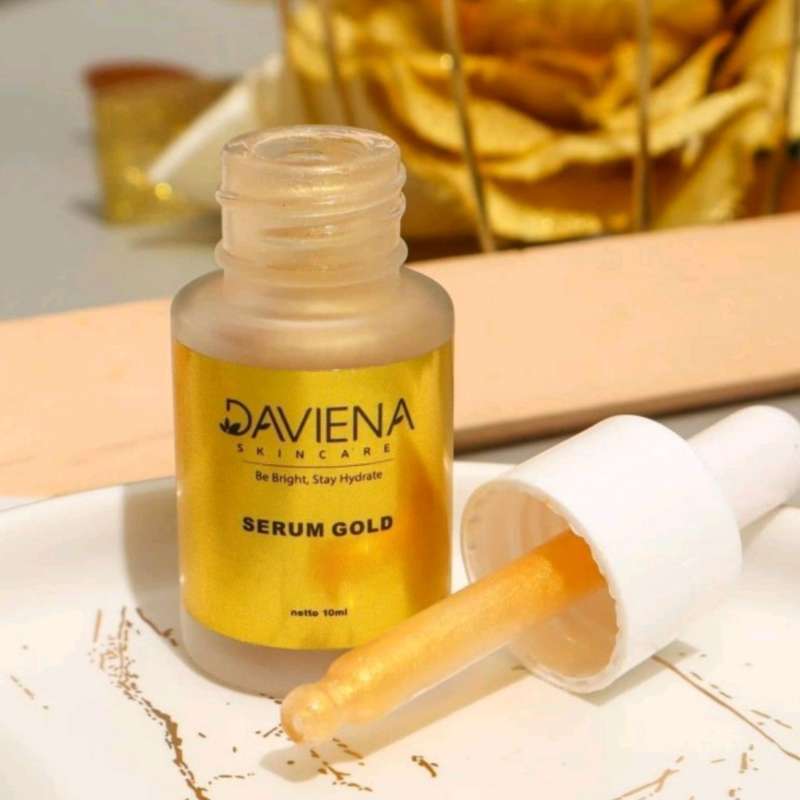 Jual DAVIENA SKINCARE SERUM GOLD SERIES di Seller YOUR DAILY OUTFIT ...