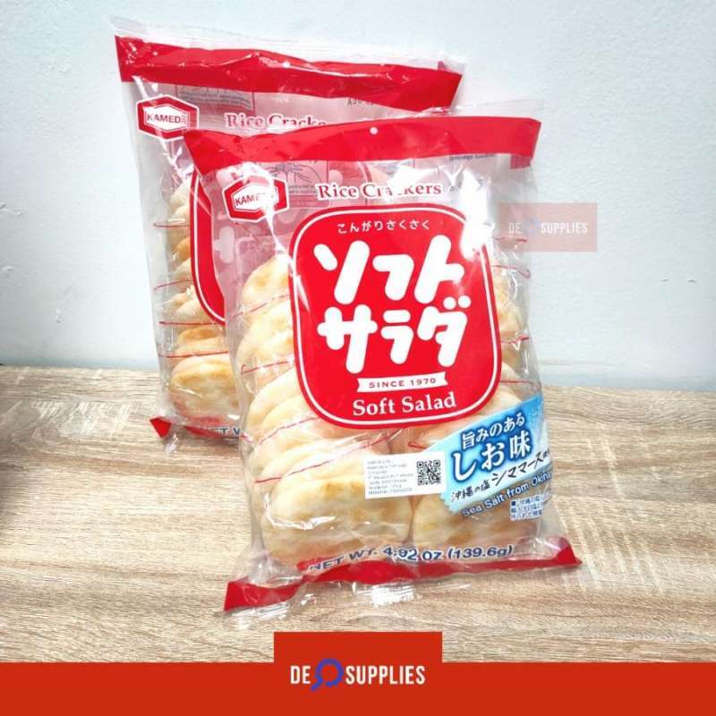 Jual Kameda Seika Soft Salad 139.6gr - Krekers Beras Japan Rice Crackers di Seller Desupplies ...