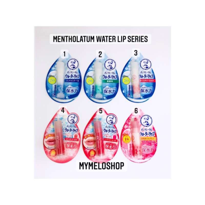 Jual Rohto Mentholatum Water Lip Balm Japan di Seller Kagura Store ...