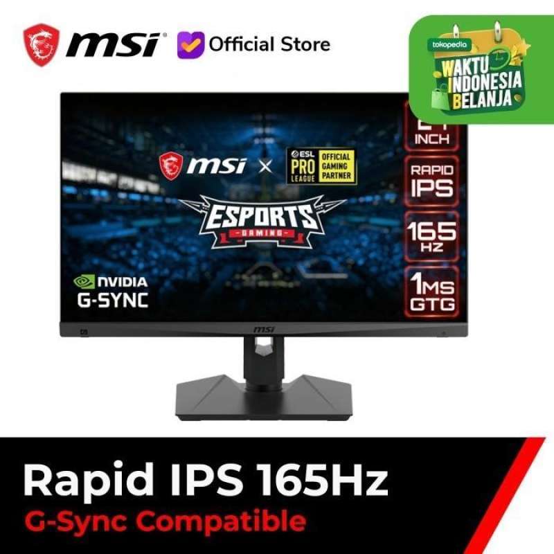 Jual Msi Optix Mag274qrf 27 Inch Wqhd Ips 165hz 1ms Hdmi Dp Gaming ...
