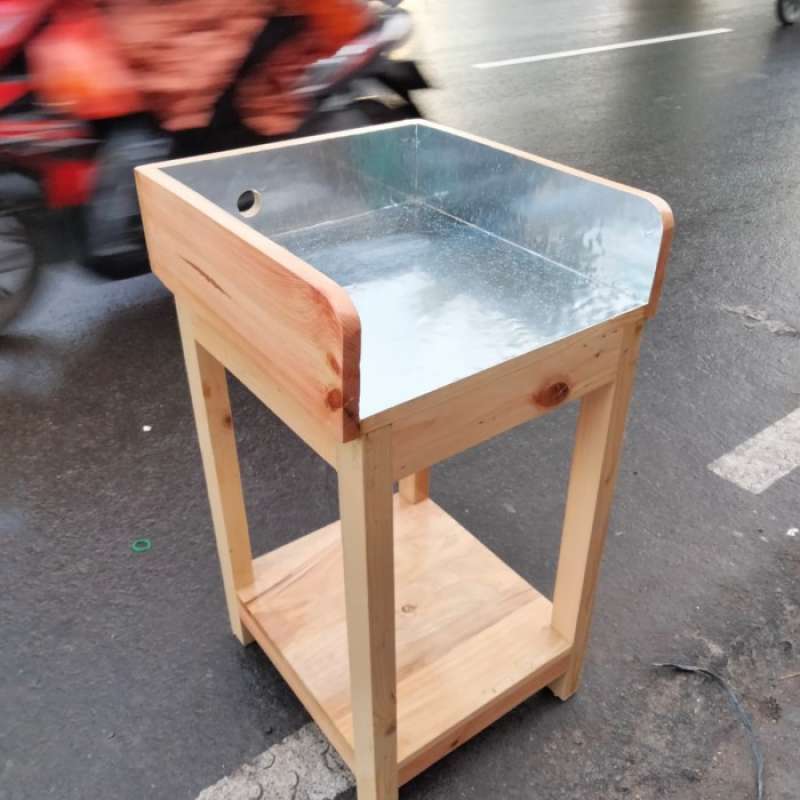 Jual meja kompor satu tungku dua susun lapis alumunium di Seller MMT ...