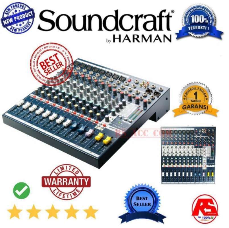 Promo MIXER MIXING AUDIO SOUNDCRAFT EFX8 Professional Diskon 11% di Seller Mistcont - Kapuk ...