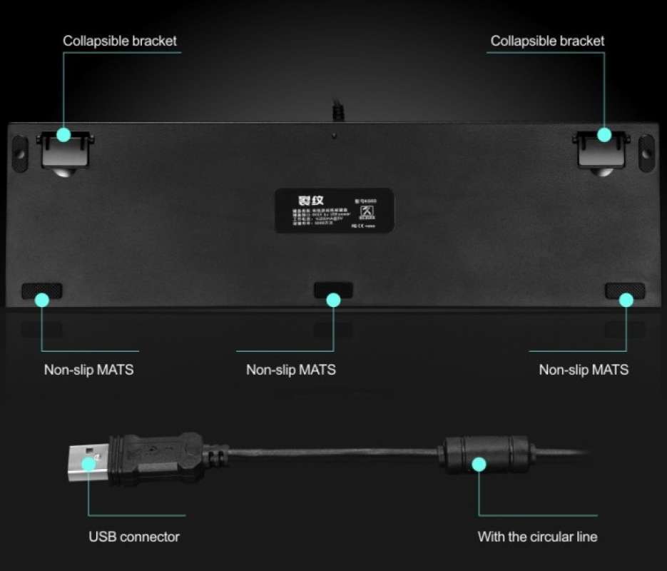 Jual Leaven Keyboard Gaming Mechanical Rgb K660 Full Size104 Keys - Blue Switch Hitam Di Seller ...