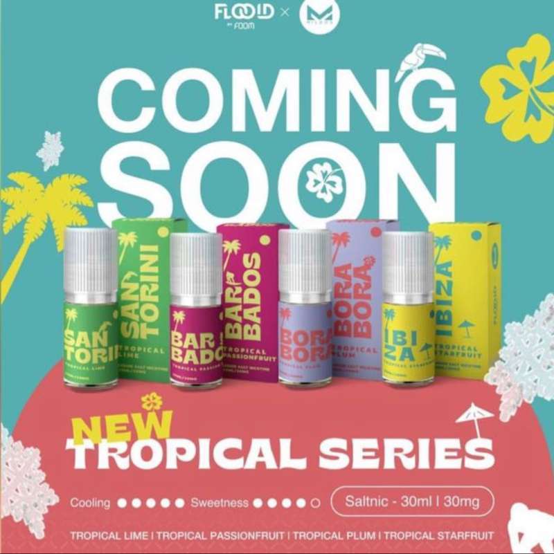 Promo Cairan Foom Barbados Tropical Passion Fruit Salt Nic 30ml Diskon ...