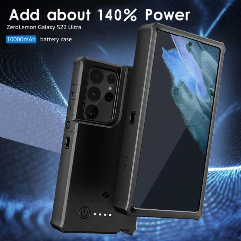 Jual Samsung Galaxy S22 Ultra Casing Zerolemon Battery Case Original di ...