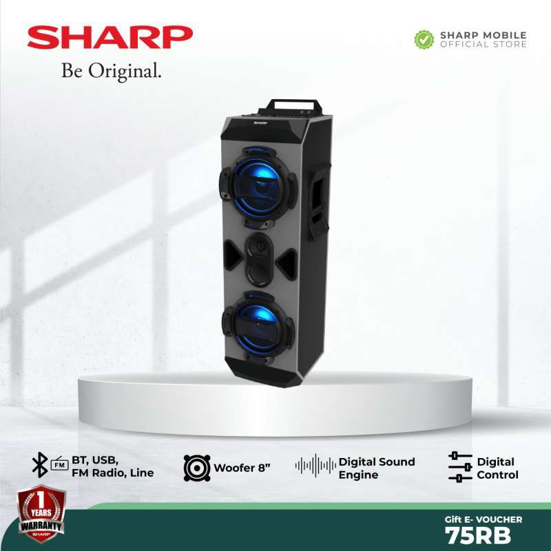 Promo Sharp Active Speaker Pro Series Cbox-gspro8sb Diskon 4% Di Seller ...