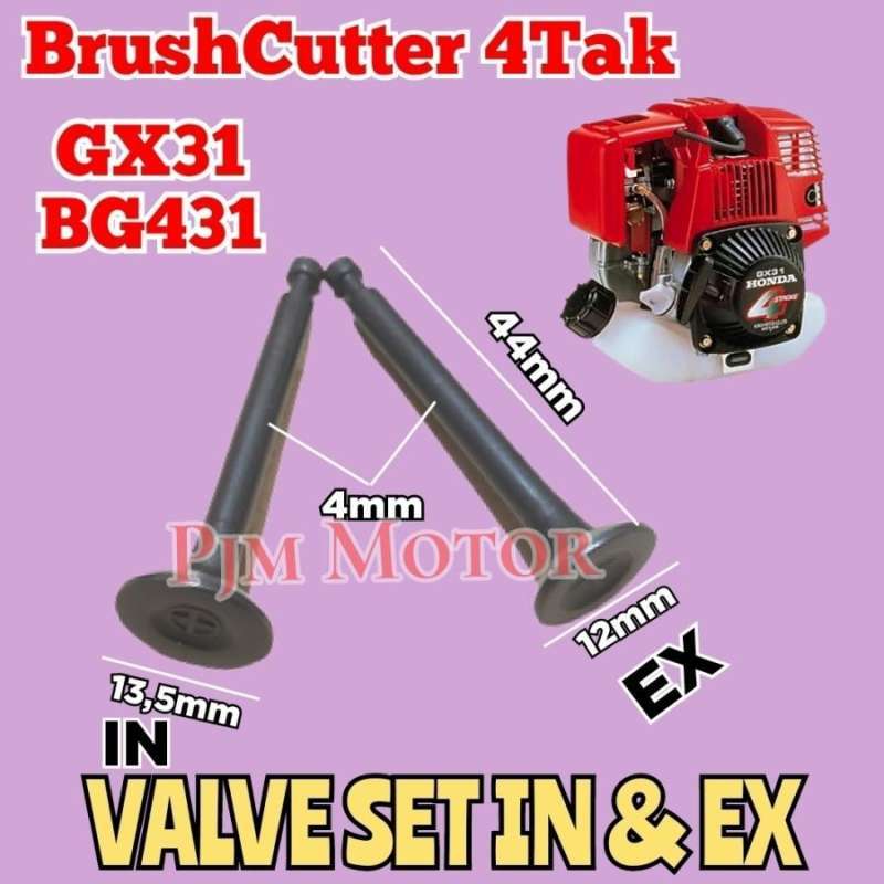 Jual Gx31 Klep Valve in ex mesin potong rumput honda 4 tak stroke BG 431 di Seller Sultan diesel ...