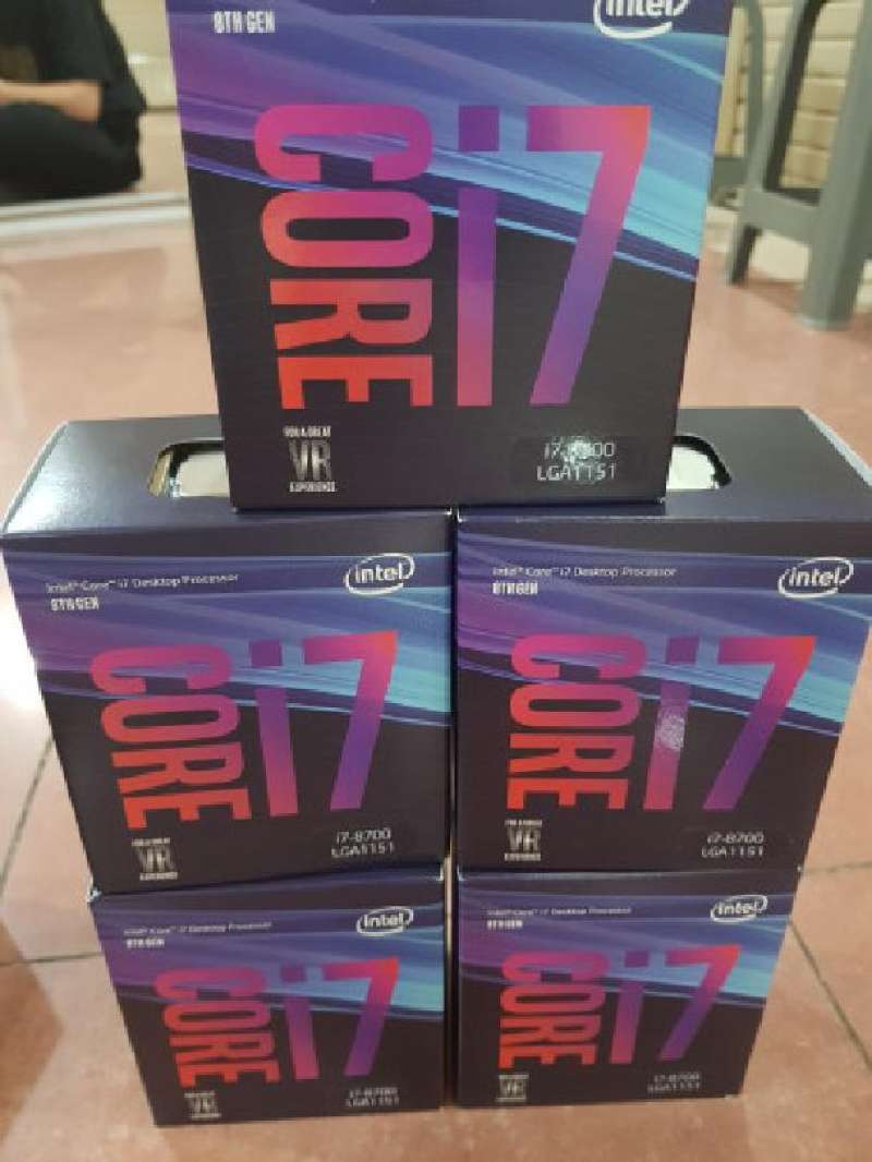 Jual Intel Core I7 8700 LGA 1151 8th Generation Coffee Lake di Seller ...
