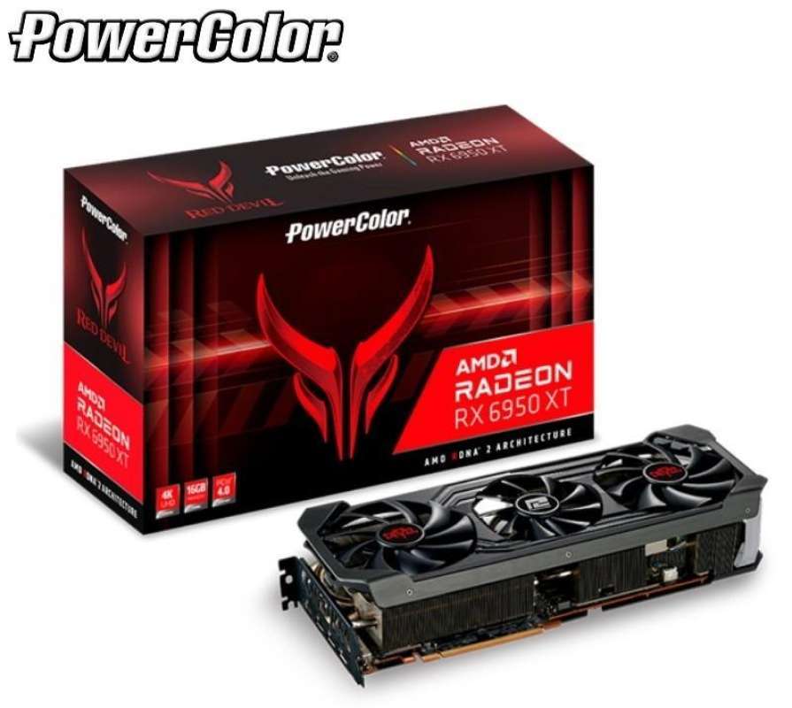 Jual POWERCOLOR Red Devil AMD Radeon RX 6950 XT 6950XT 16GB GDDR6 256 ...