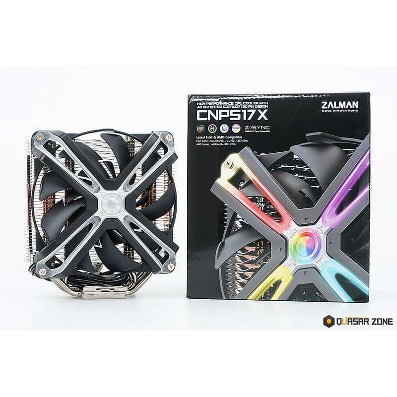 Jual Zalman CNPS17X AIR CPU Cooler 2x120mm Fan ARGB Socket INTEL AMD ...