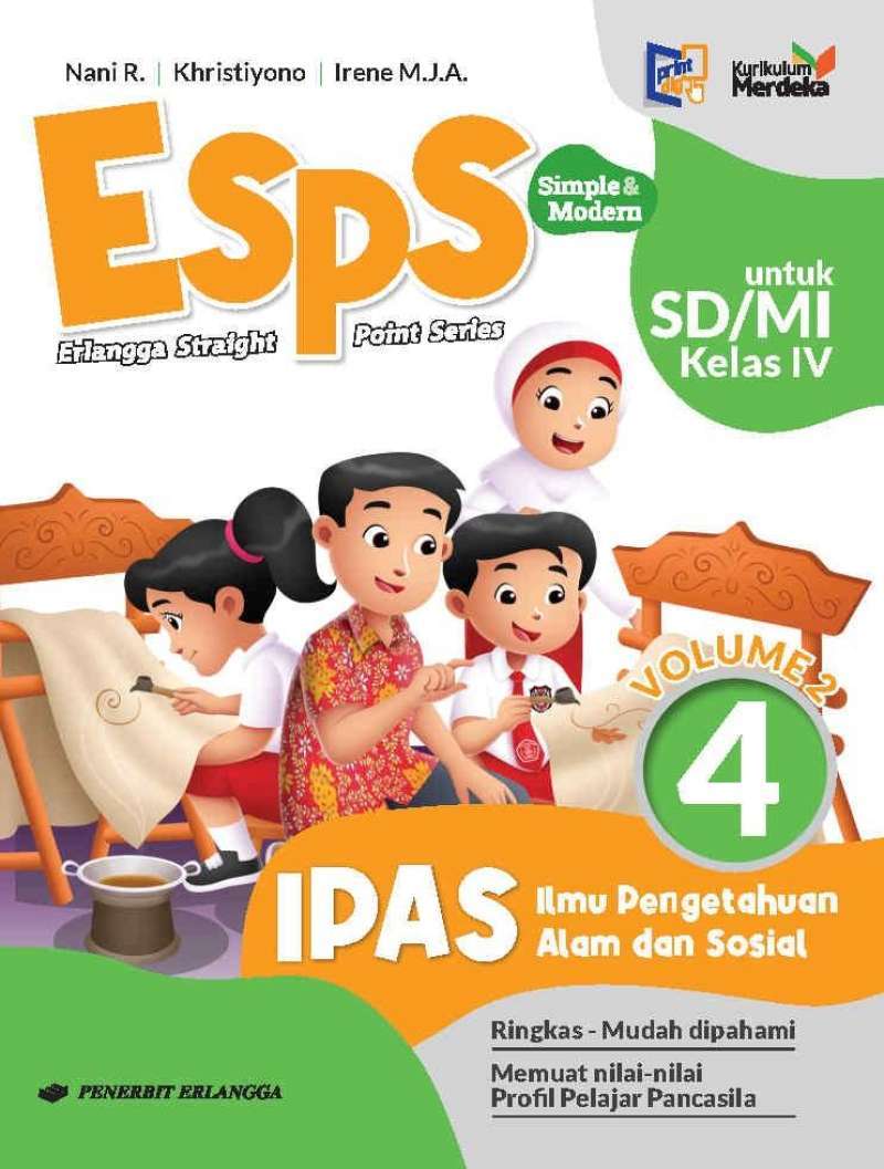 Jual BUKU IPAS KURIKULUM MERDEKA SD/MI ERLANGGA - IPAS KLS 1 di Seller Geva45 - Ciracas, Kota ...