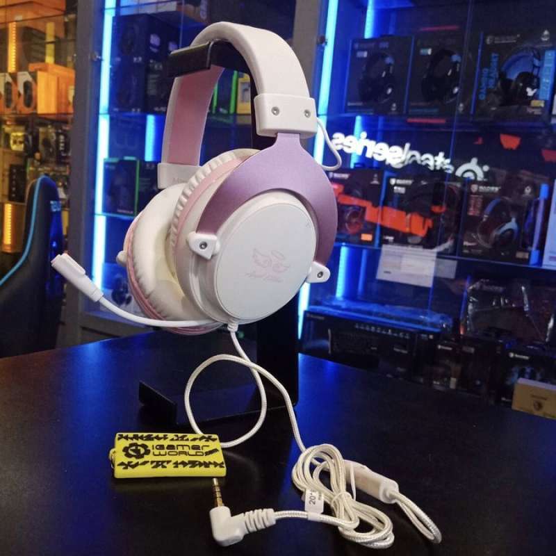 Jual Sades Mpower Angel Pink Gaming Headset di Seller Silvanna - Kapuk ...