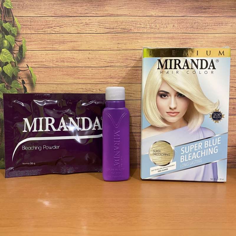 Jual Miranda Hair Color Super Blue Bleaching / Bleaching di Seller ...