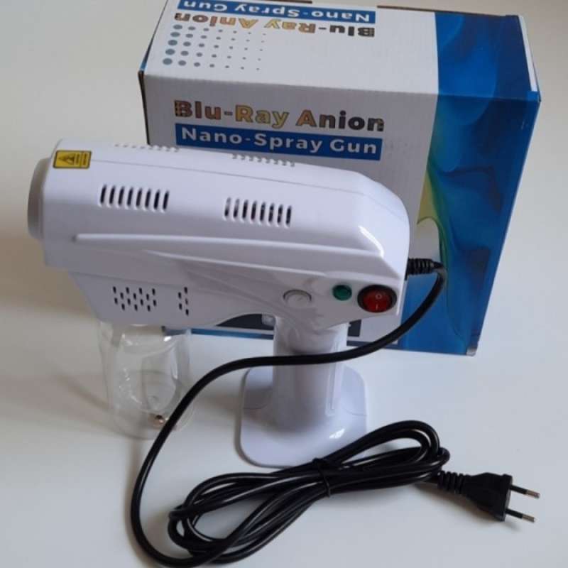 Promo Nano Spray Disinfectant Gun With Blue Ray Anion - Cable Diskon 28 ...