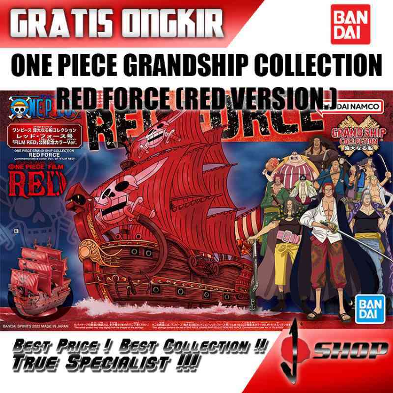 Jual One Piece Grandship Collection Red Force (red Ver.) Di Seller J ...