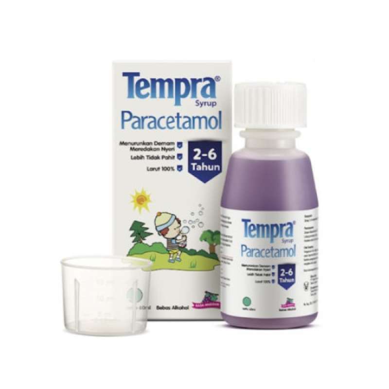 Jual Tempra Syrup Paracetamol Rasa Anggur 60ml di Seller SEMI GROSIR ...