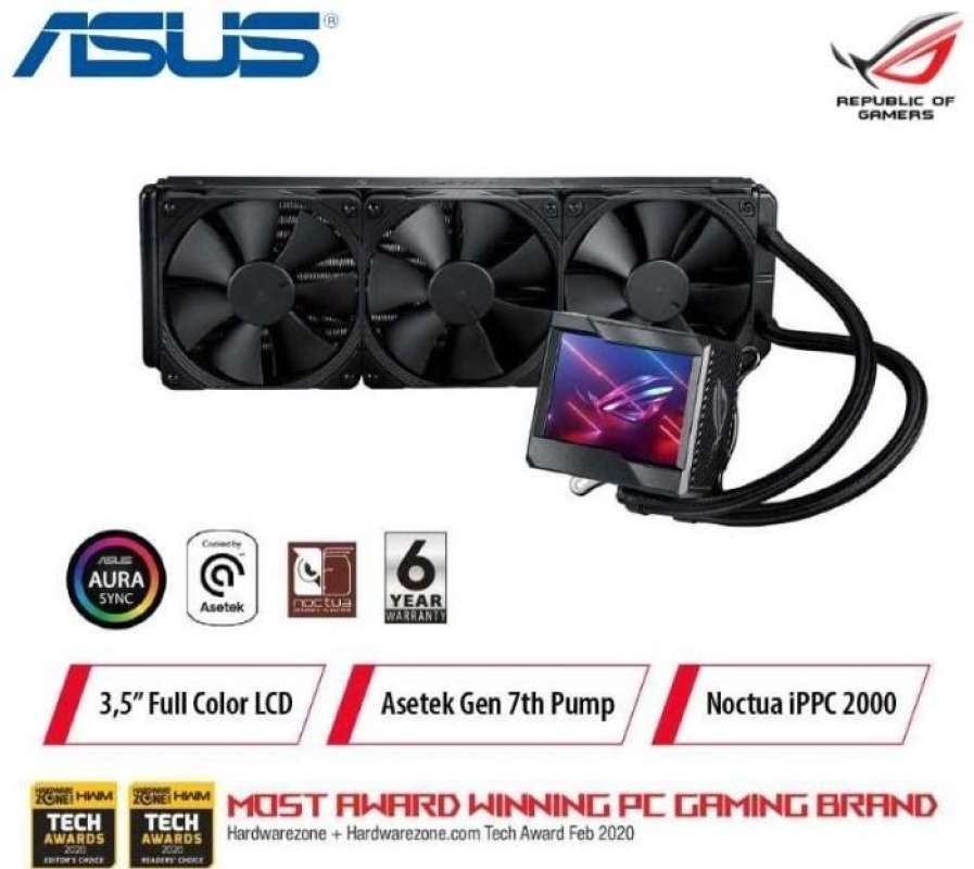 Jual ASUS ROG RYUJIN II 360 LIVEDASH LCD ARGB AIO Liquid CPU Cooler ...