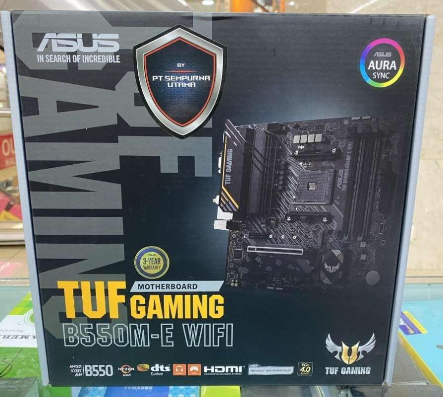 Jual Asus Tuf Gaming B550m-e Wi-fi Matx Ddr4 Am4 Amd Ryzen Gen 4th Di ...