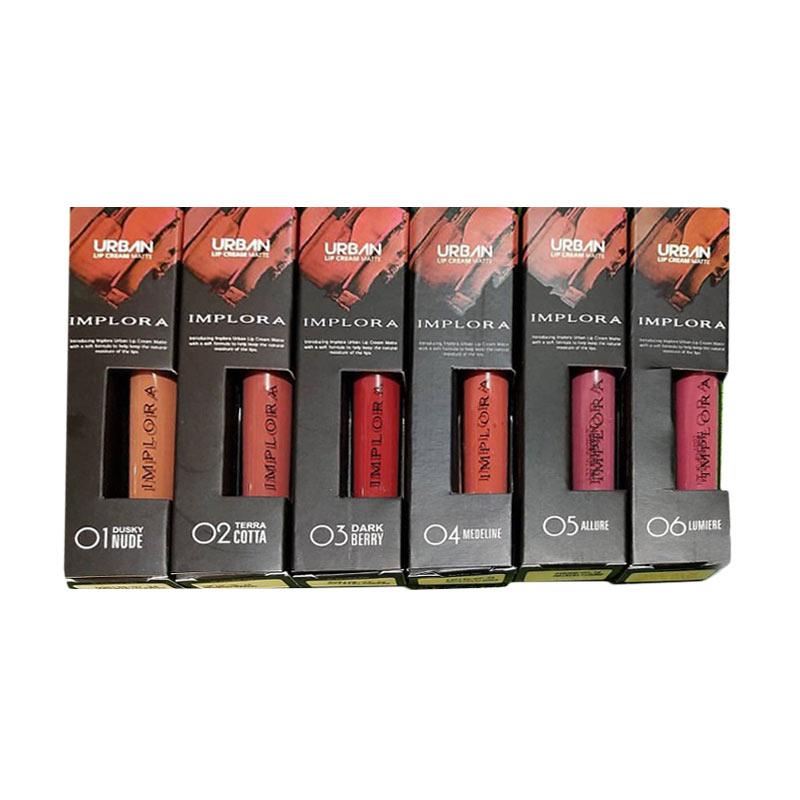 Promo Implora Urban Lip Cream Matte [original] Diskon 45% Di Seller ...