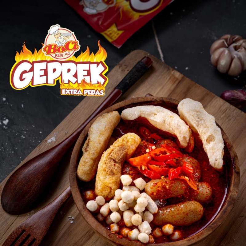 Promo Boci Bakso Baso Aci Original Geprek Curry Korean Spicy Cuanki ...