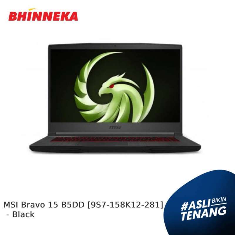 Jual Msi Bravo 15 B5dd [9s7-158k12-281] - Black Di Seller Bhinneka.com ...