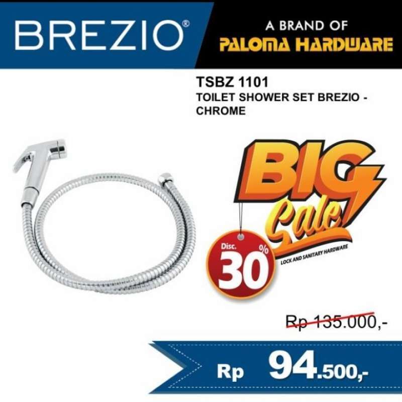 Jual Toilet Shower BREZIO TSBZ 1101 Jet Washer Jetshower Jetwasher WC ...