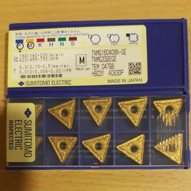 Promo Insert TNMG 160408 Diskon 14% di Seller toko alat tukang - Kota Jakarta Barat, DKI Jakarta ...